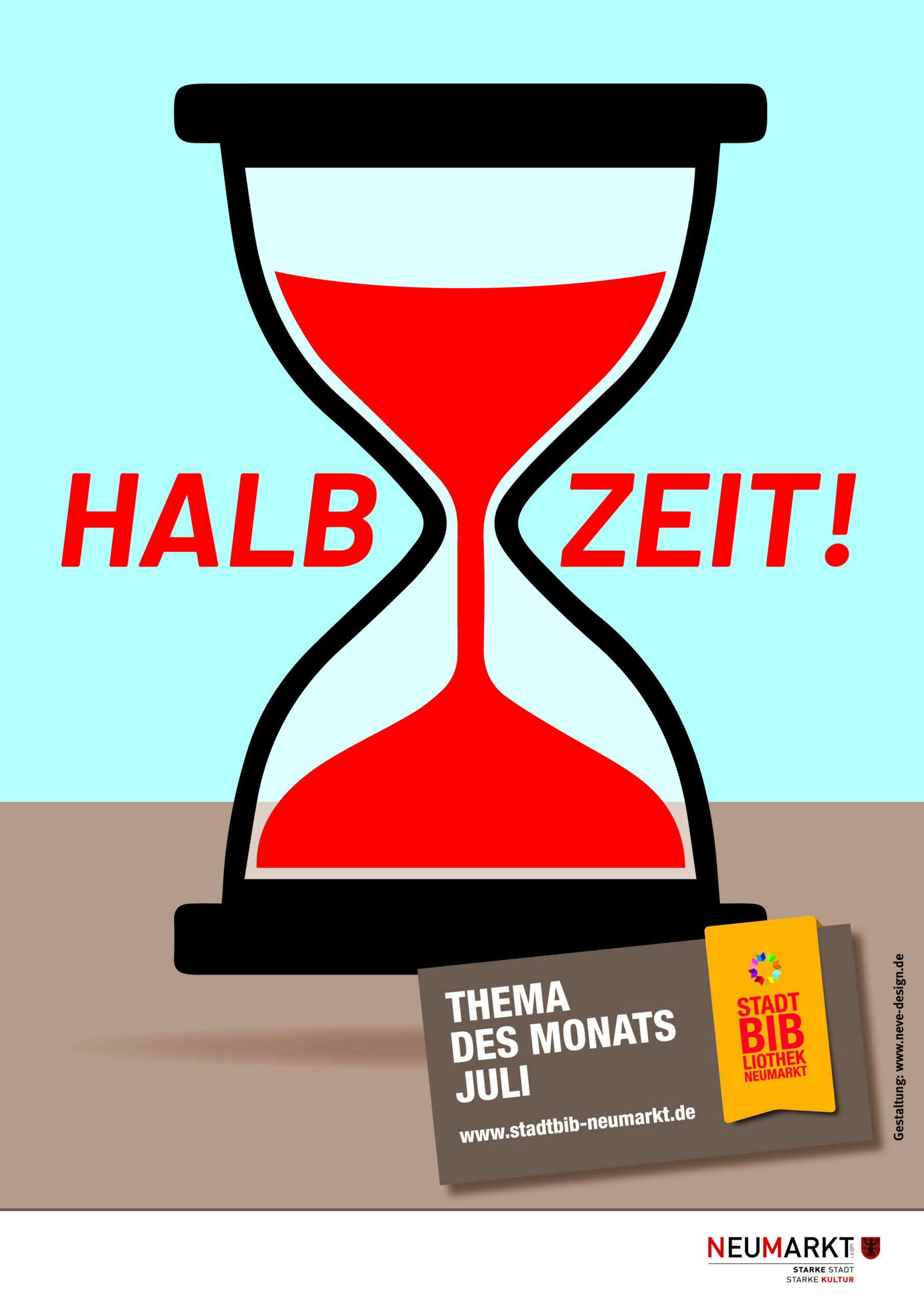 Themenausstellung in der Stadtbibliothek unter dem Motto „Halbzeit ...